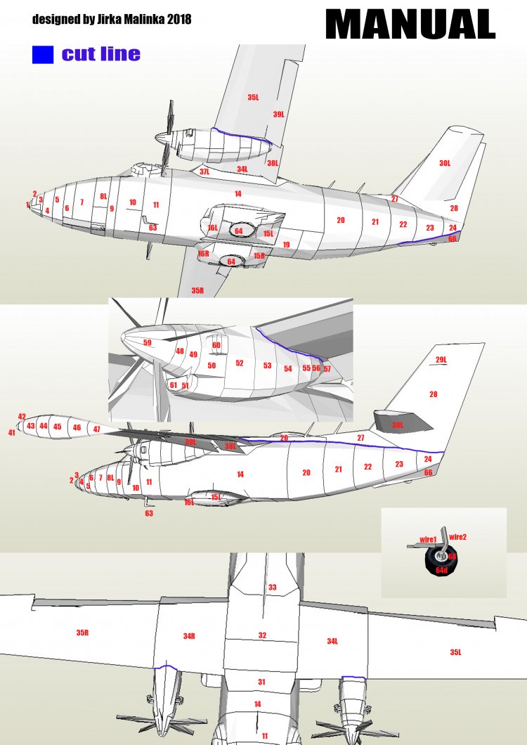 Бумажные модели - Файлы - МС-21-310 - Avsim.su