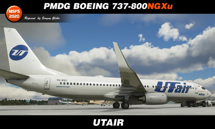 PMDG Boeing 737-800NGXu - ЮТэйр - MFS2020 Ливреи и текстуры - Avsim.su