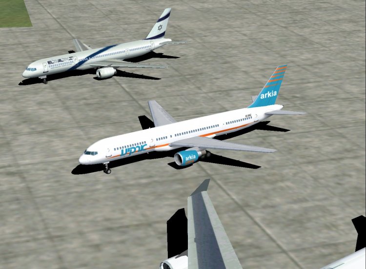 ARKIA TRAFIK - FS2004 AI Трафик и AFCAD файлы - Avsim.su