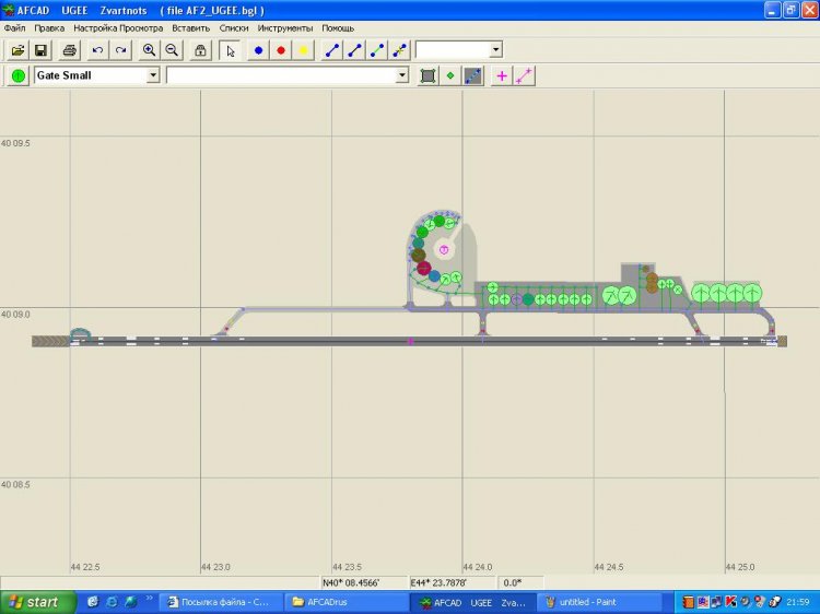 "Zvartnots AIA" - (UGEE in FS2004 UDYZ in real) Yerevan, Armenia - FS2004 AI Трафик и AFCAD ...