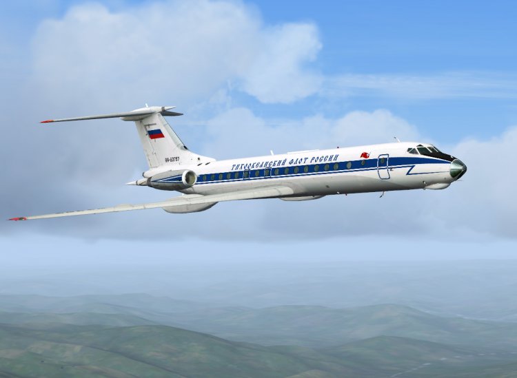 Файлы - SCS Ту-134 V1.0 - РусДжет. - Avsim.su