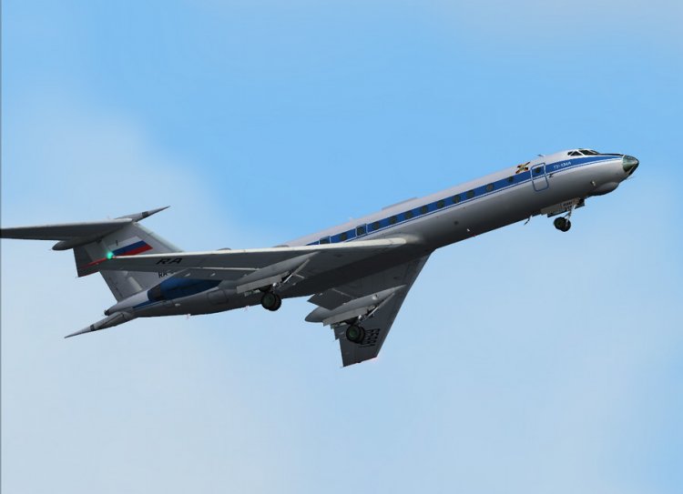 Файлы - SCS Ту-134 V1.0 - РусДжет. - Avsim.su