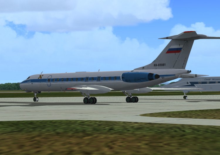 Файлы - SCS Ту-134 V1.0 - РусДжет. - Avsim.su