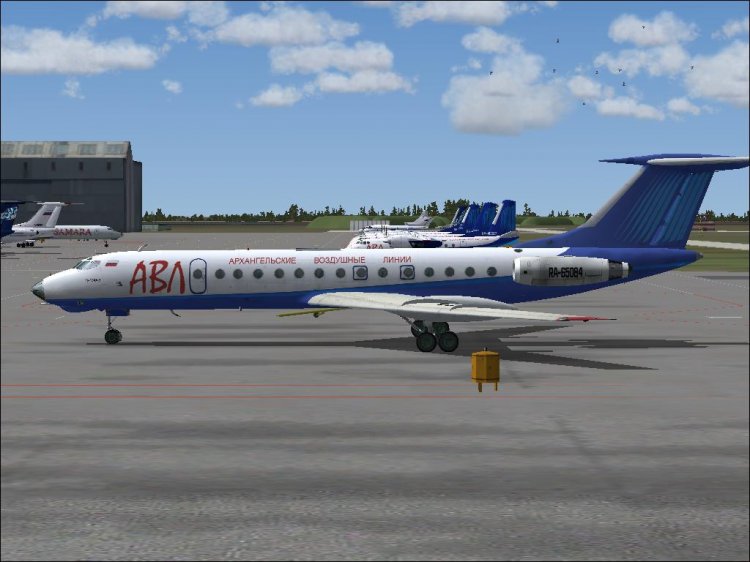 Файлы - SCS Ту-134 V1.0 - РусДжет. - Avsim.su