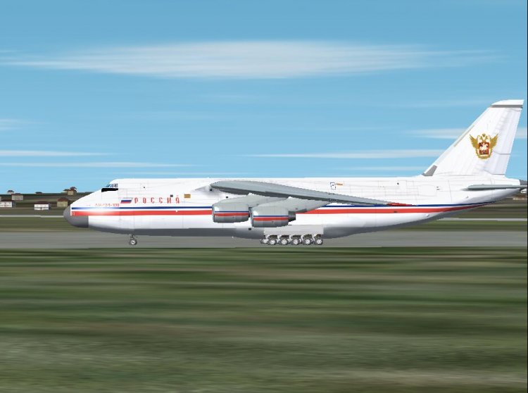 An-124-100 Rus - FS2004 Ливреи и текстуры для самолетов - Avsim.su