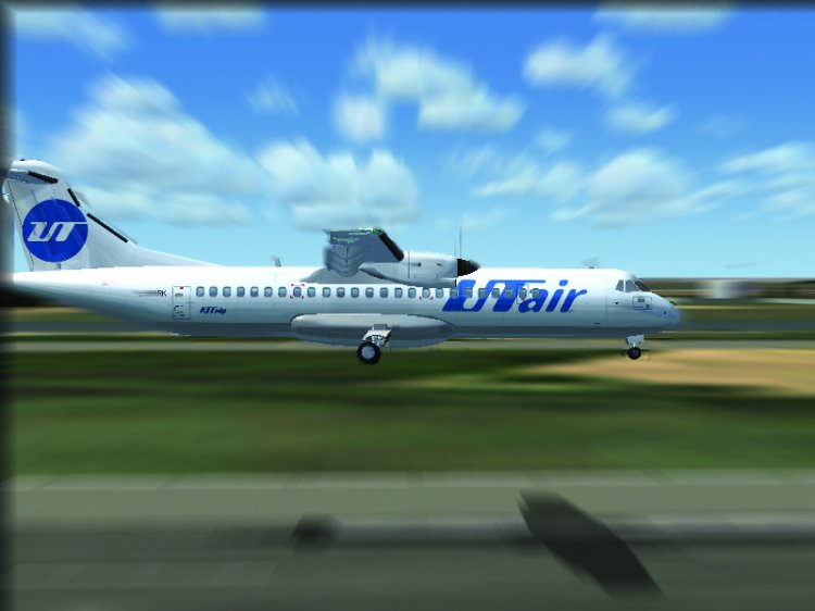 Flight1 ATR-72 UTair - FS2004 Ливреи и текстуры для самолетов - Avsim.su