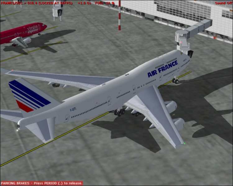 MelJet Boeing B747-400 Air France - FS2004 Ливреи и текстуры для самолетов - Avsim.su