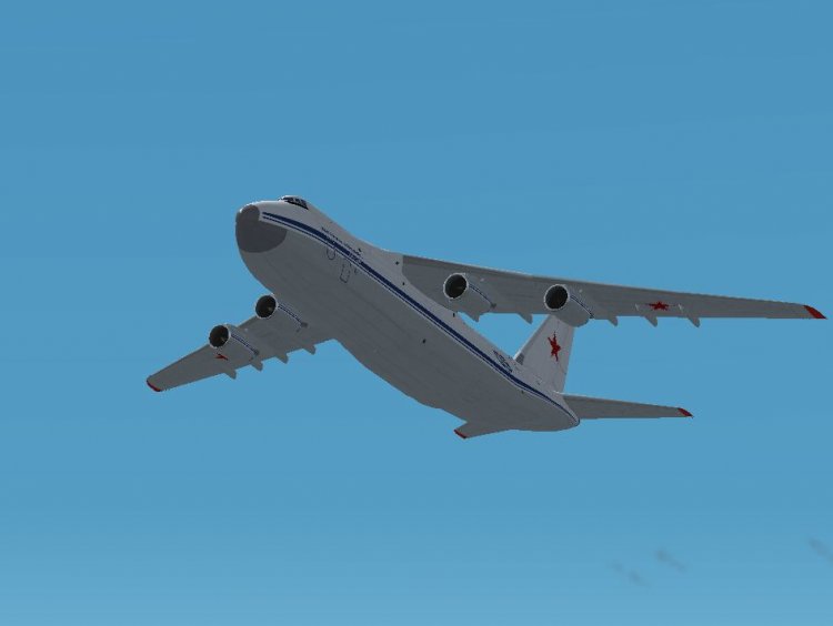 An-124 Russian Air Force - FS2004 Ливреи и текстуры для самолетов ...