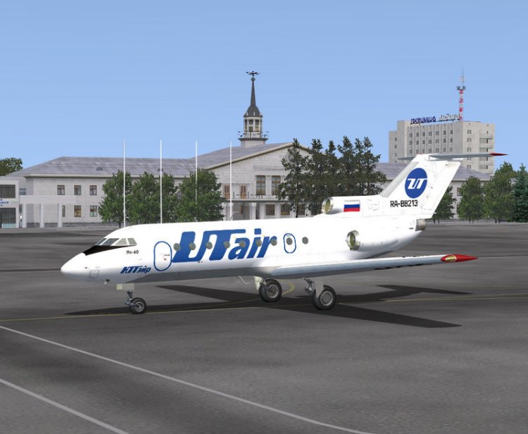 SD Yak-40 v 2.01 Utair RA-88213 - FS2004 Ливреи и текстуры для самолетов - Avsim.su