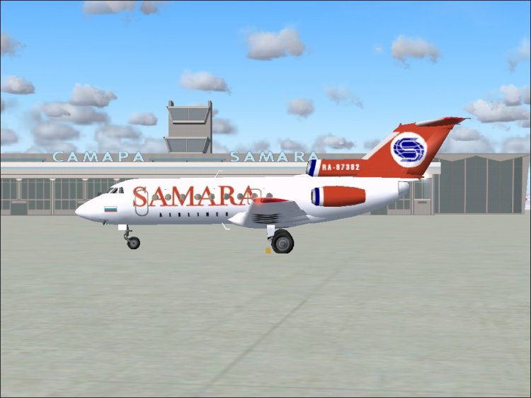 Просмотр ZIP-архива - Текстуры Як-40 "Самарские Авиалинии" для модели от Samdim - Avsim.su