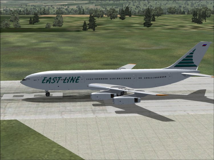 Ил-86 EastLine - FS2004 Ливреи и текстуры для самолетов - Avsim.su