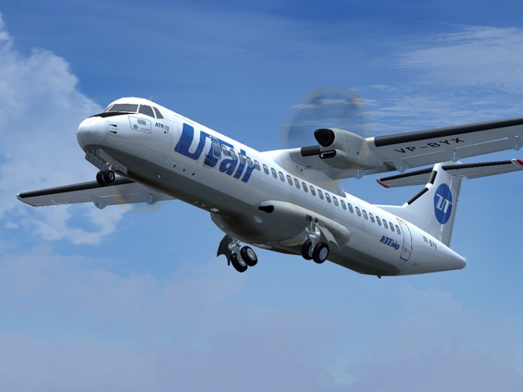 Flight1 ATR 72-500 UTair - FS2004 Ливреи и текстуры для самолетов ...