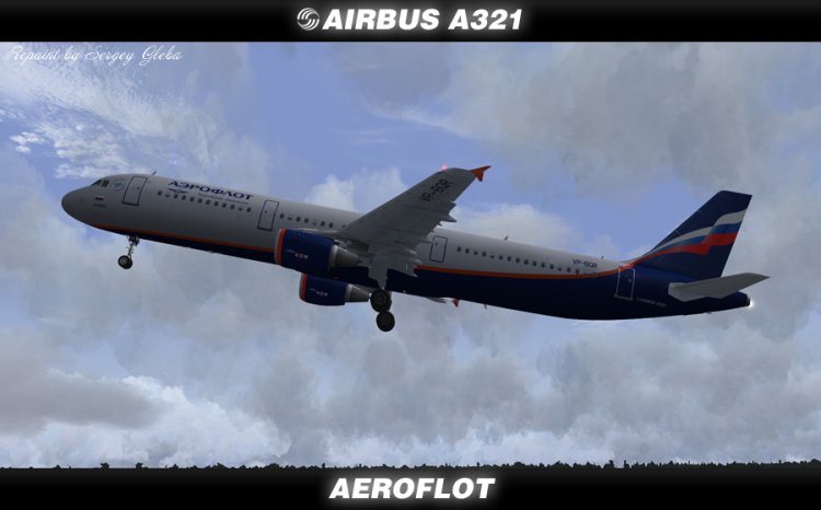 Project Airbus A321 - Aeroflot - FS2004 Ливреи и текстуры для самолетов ...