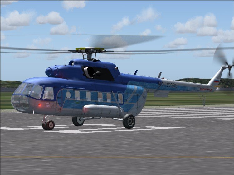 Mi-171 AeroTaxi-Service - FS2004 Ливреи и текстуры для самолетов - Avsim.su