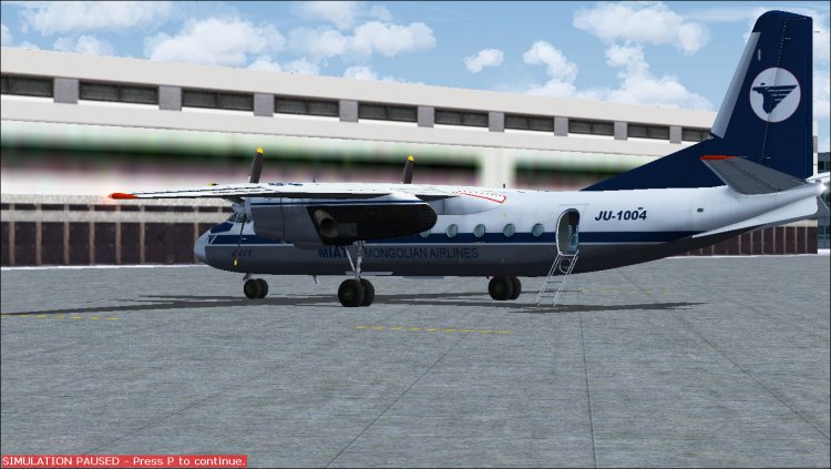 Ан-24 Samdim Design V3- MIAT Mongolian Airlines - FS2004 Ливреи и текстуры для самолетов - Avsim.su