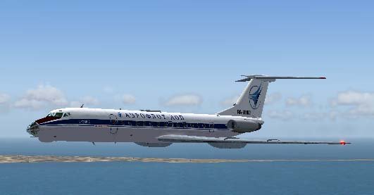 Текстуры SCS Ту-134 авиакомпании Аэрофлот-Дон б/н 65100 - FS2004 Ливреи и текстуры для самолетов ...