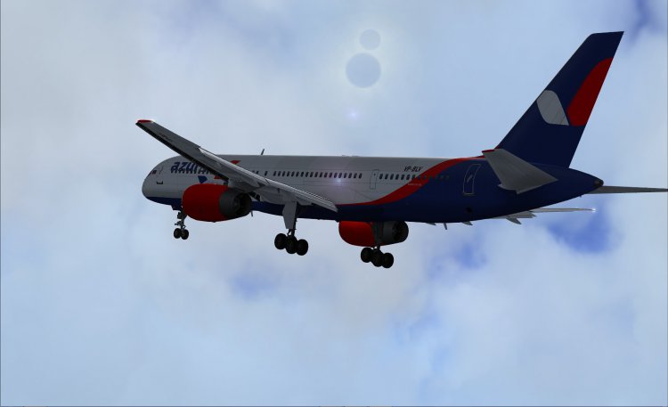 Captain Sim Boeing 757-200 - Azur Air - FS2004 Ливреи и текстуры для ...