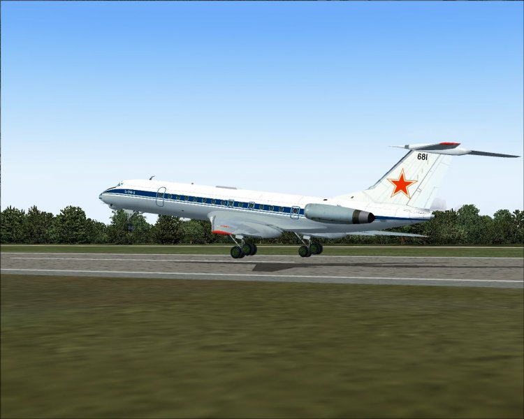 Текстуры SCS Ту-134 ВВС СССР/России - FS2004 Ливреи и текстуры для самолетов - Avsim.su