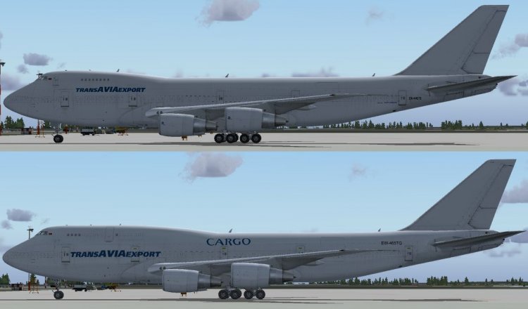 CLS B747-200 (300) Трансавиаэкспорт - FS2004 Ливреи и текстуры для самолетов - Avsim.su