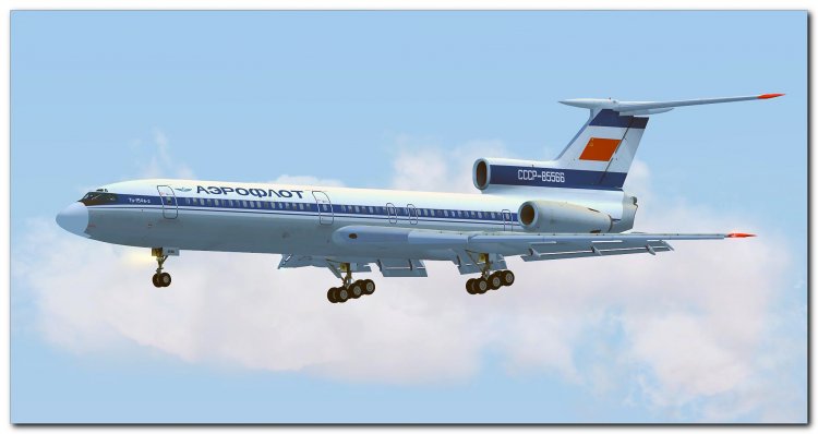 Project Tupolev Tu154-B2 Aeroflot(CCCP-85566) - FS2004 Ливреи и ...