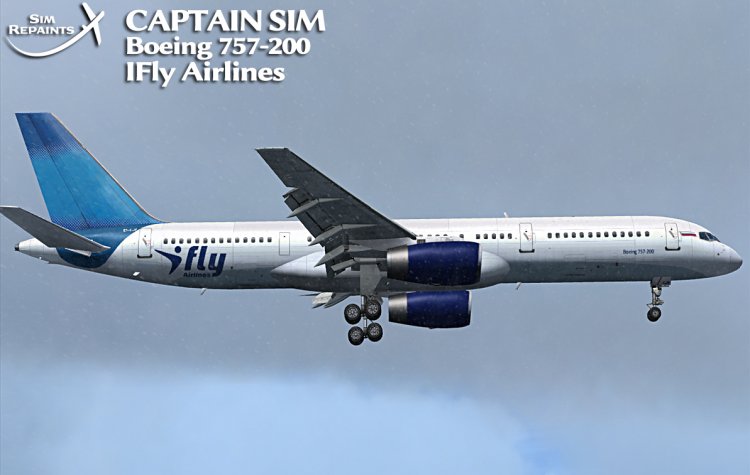 Captain Sim Boeing 757-200 - IFly Airlines - FS2004 Ливреи и текстуры ...