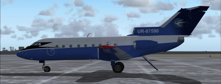 SD Як-40 UES Avia - FS2004 Ливреи и текстуры для самолетов - Avsim.su