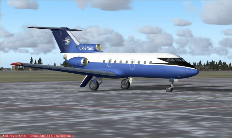 SD Як-40 UES Avia - FS2004 Ливреи и текстуры для самолетов - Avsim.su