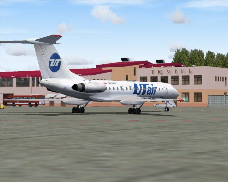 Текстуры SCS Ту-134 авиакомпании ЮТэйр б/н 65005 - FS2004 Ливреи и текстуры для самолетов - Avsim.su