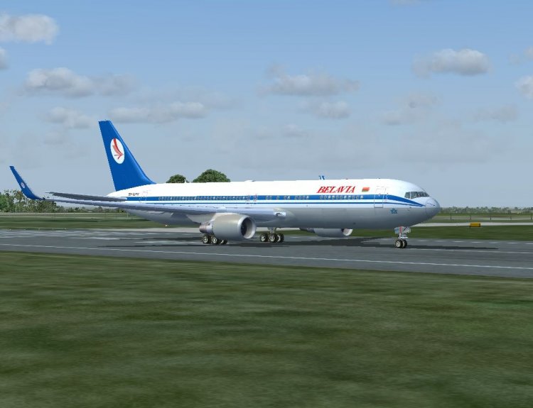 Level-D Boeing 767-300 Belavia - FS2004 Ливреи и текстуры для самолетов ...