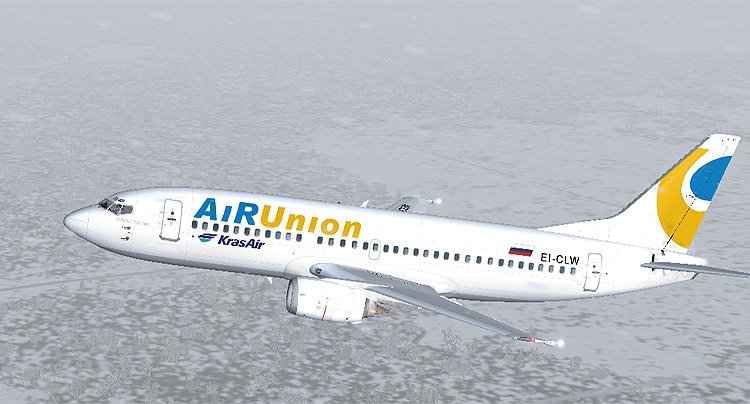 50N Boeing 737-300 Air Union - FS2004 Ливреи и текстуры для самолетов ...