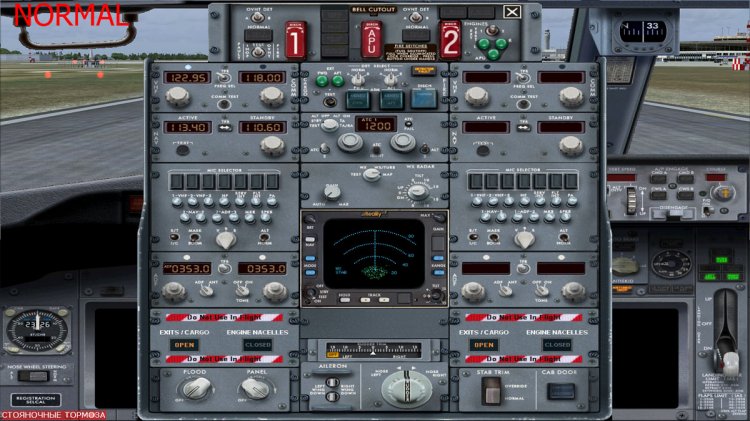 iFly 737-600/700/800/900 2d panels with RXP - FS2004 Панели самолетов ...