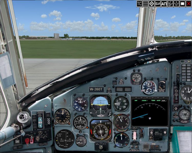 FS2004 Панели самолетов - Файлы - Mi-26 panel - Avsim.su