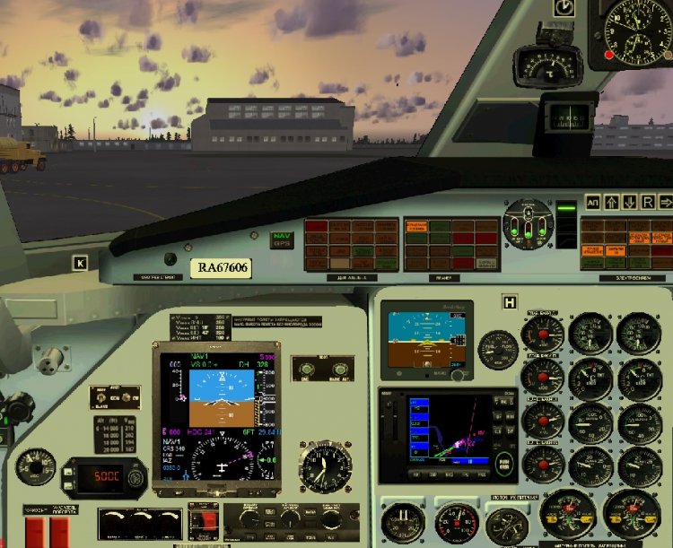 FS2004 Панели самолетов - Файлы - C-295 panels update - Avsim.su
