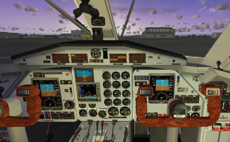 FS2004 Панели самолетов - Файлы - C-295 panels update - Avsim.su
