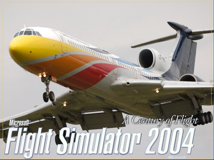 FS2004 Заставки - Splash Screens - Файлы - Ту-134 - Avsim.su