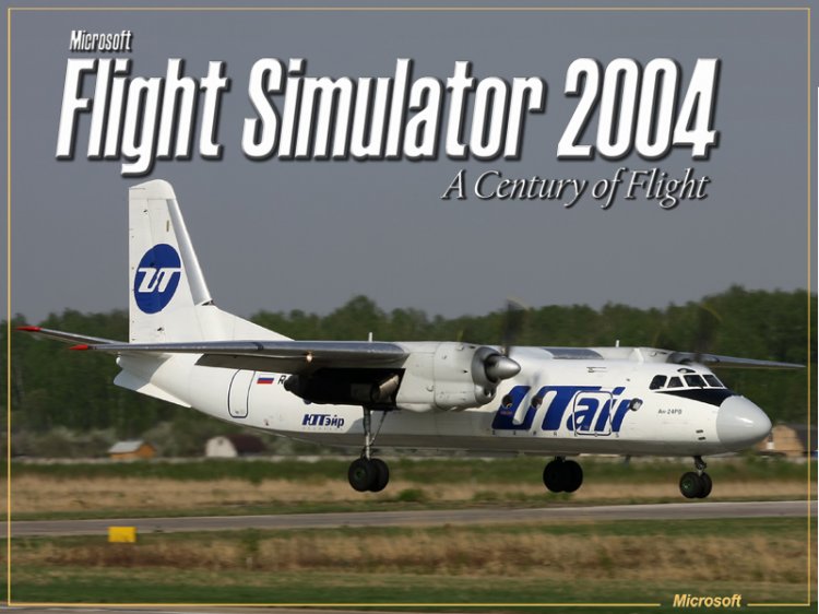 Ан-24 - FS2004 Заставки - Splash Screens - Avsim.su