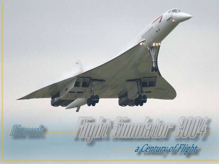 Concorde - FS2004 Заставки - Splash Screens - Avsim.su