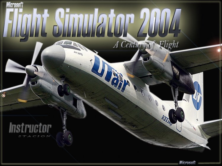 Заставка Ан-24 РВ - FS2004 Заставки - Splash Screens - Avsim.su