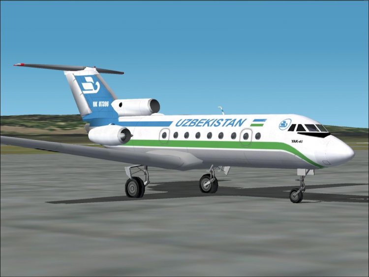 Файлы - ИЛ-86 Uzbekistan airways UK 86090 - Avsim.su