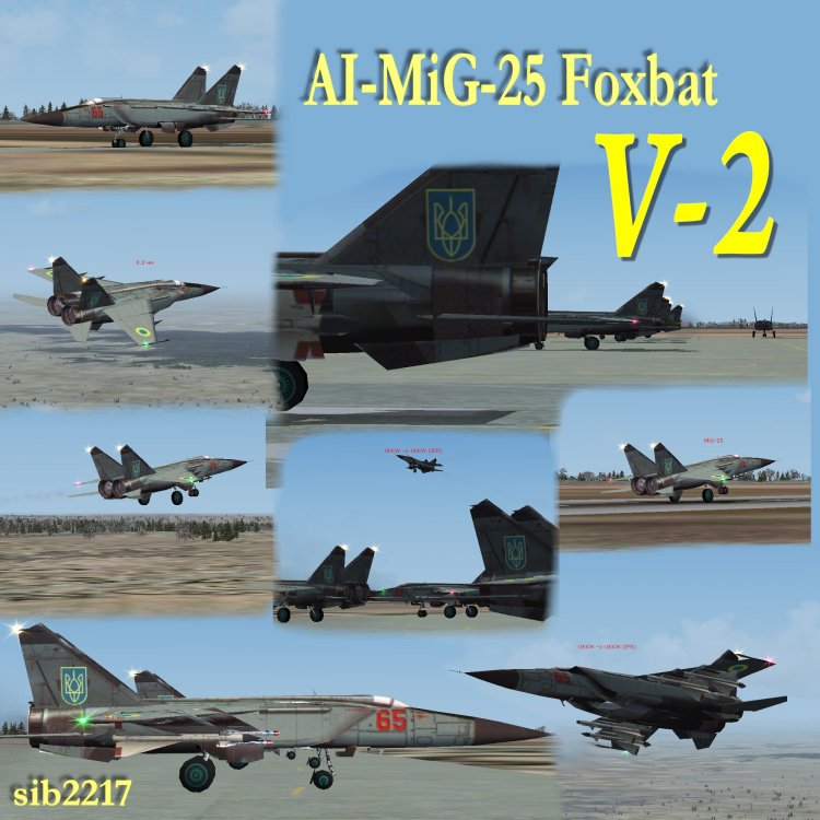 Файлы - Обновление к AI-MiG-25 - Avsim.su