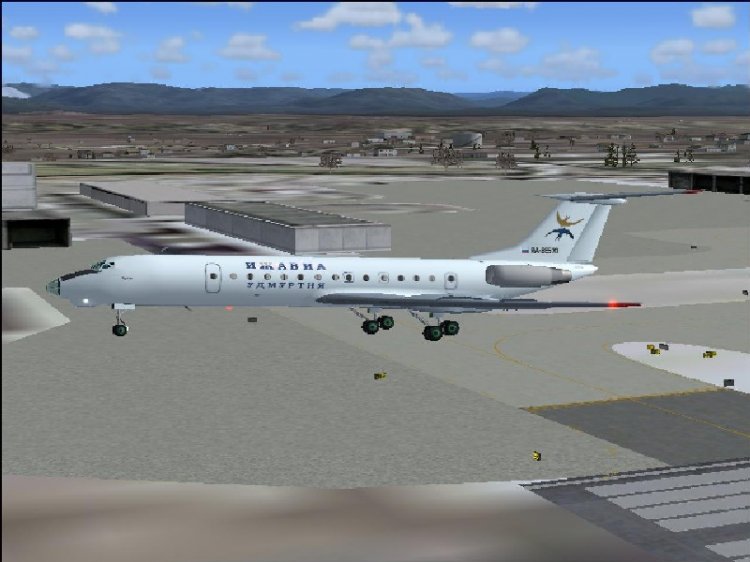 AI Ту-134 А-3 "ИЖАВИА" - FS2004 AI Самолеты для трафика - Avsim.su