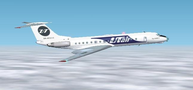 AI Tu-134 UT Air - FS2004 AI Самолеты для трафика - Avsim.su