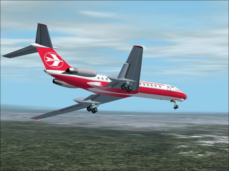 AI Tu-134 Lithunian Airlines - FS2004 AI Самолеты для трафика - Avsim.su