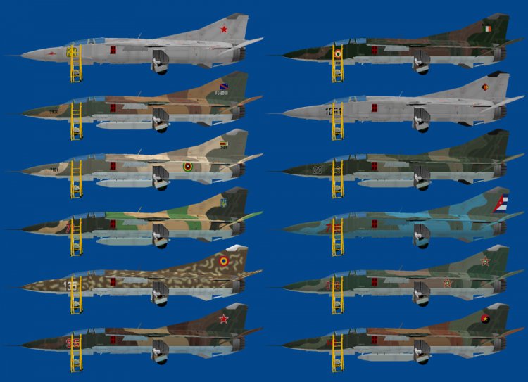 Просмотр ZIP-архива - Mikoyan-Gurevich MiG-23 Flogger for AI Traffic (Part 6) - Avsim.su