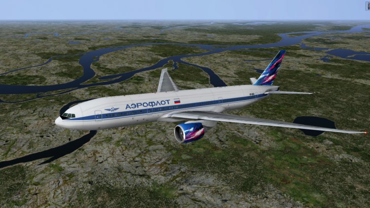 Просмотр ZIP-архива - Ливрея АК Аэрофлот для Boeing 777-200 от Ramzzess - Avsim.su