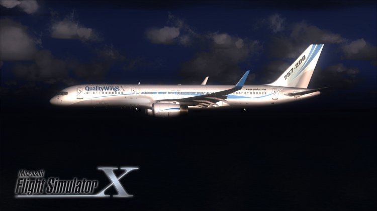 QW 757 Splash Screen - FSX Заставки - Splash Screens - Avsim.su