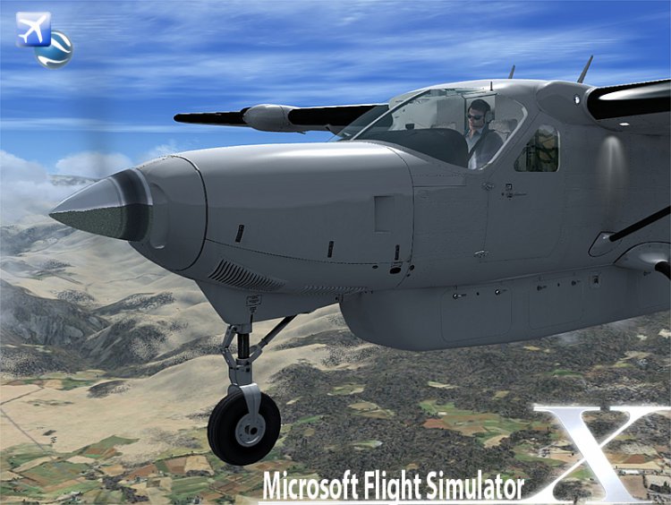 FSX Splash Screen Cessna Caravan - FSX Заставки - Splash Screens - Avsim.su