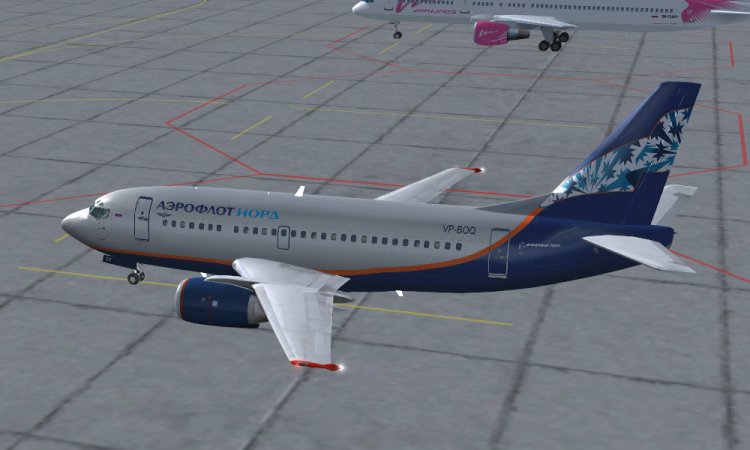 Wilco feelThere 737-500 Aeroflot Nord - FSX Ливреи и текстуры для самолетов - Avsim.su