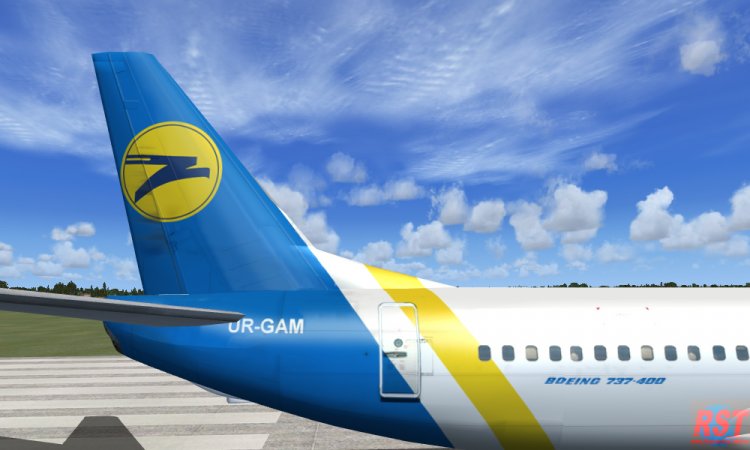Wilco feelThere 737-400 Ukraine International - FSX Ливреи и текстуры для самолетов - Avsim.su