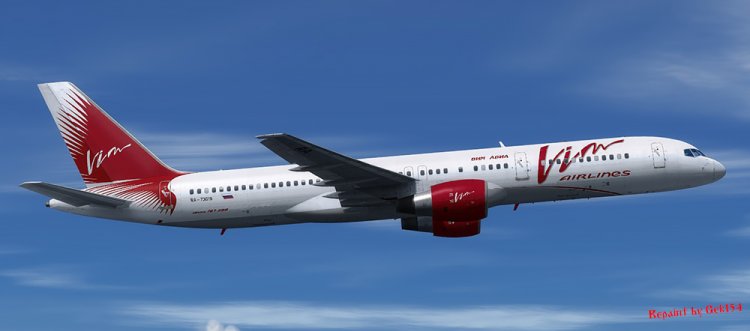 Boeing 757-200 Vim Avia RA-73016 для платной модели Captain Sim 757 v3. - FSX Ливреи и текстуры ...
